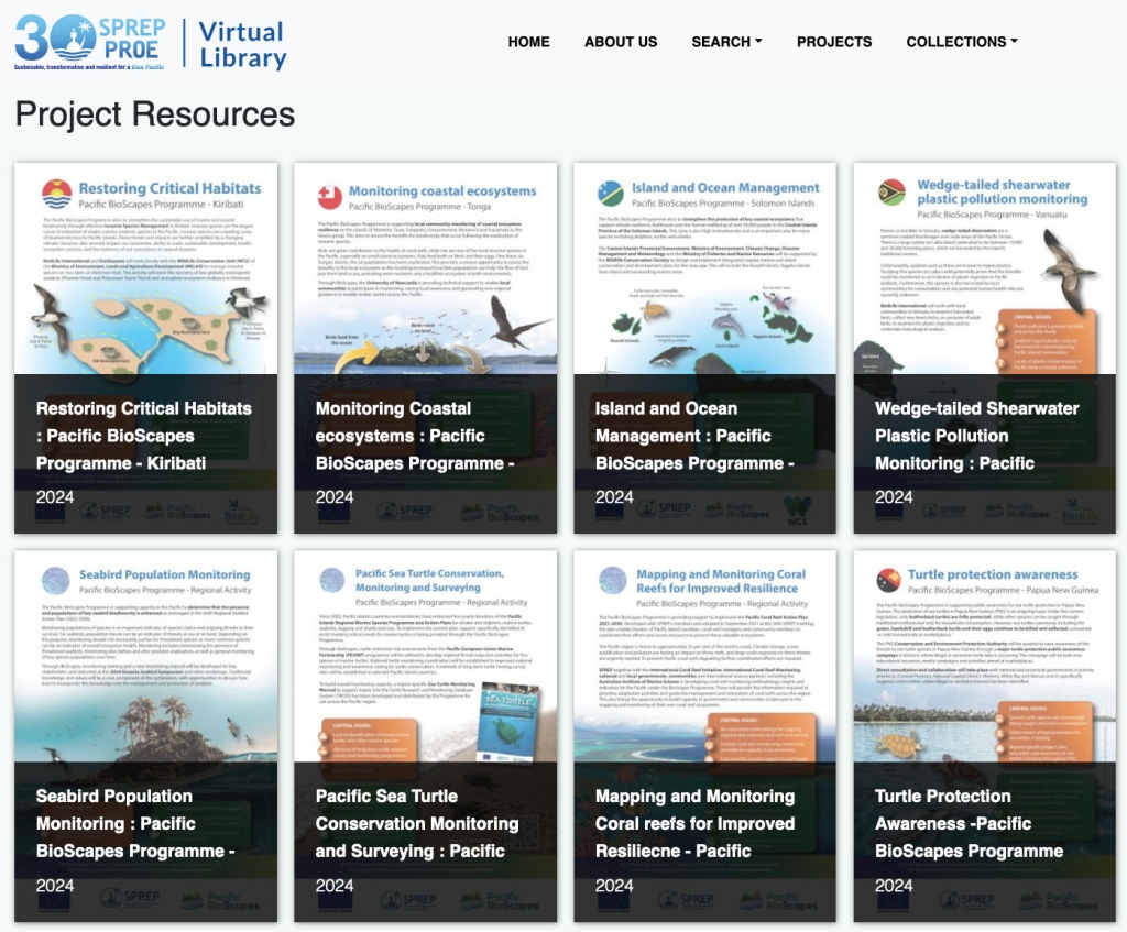 Pacific BioScapes | Pacific Environment